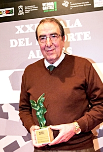 JOSÉ ANTONIO COELLO, PREMIADO EN LA GALA DEL DEPORTE ALAVÉS